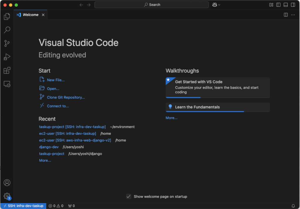 AWS開発環境構築｜EC2+Visual Studio Code+Django | take a note